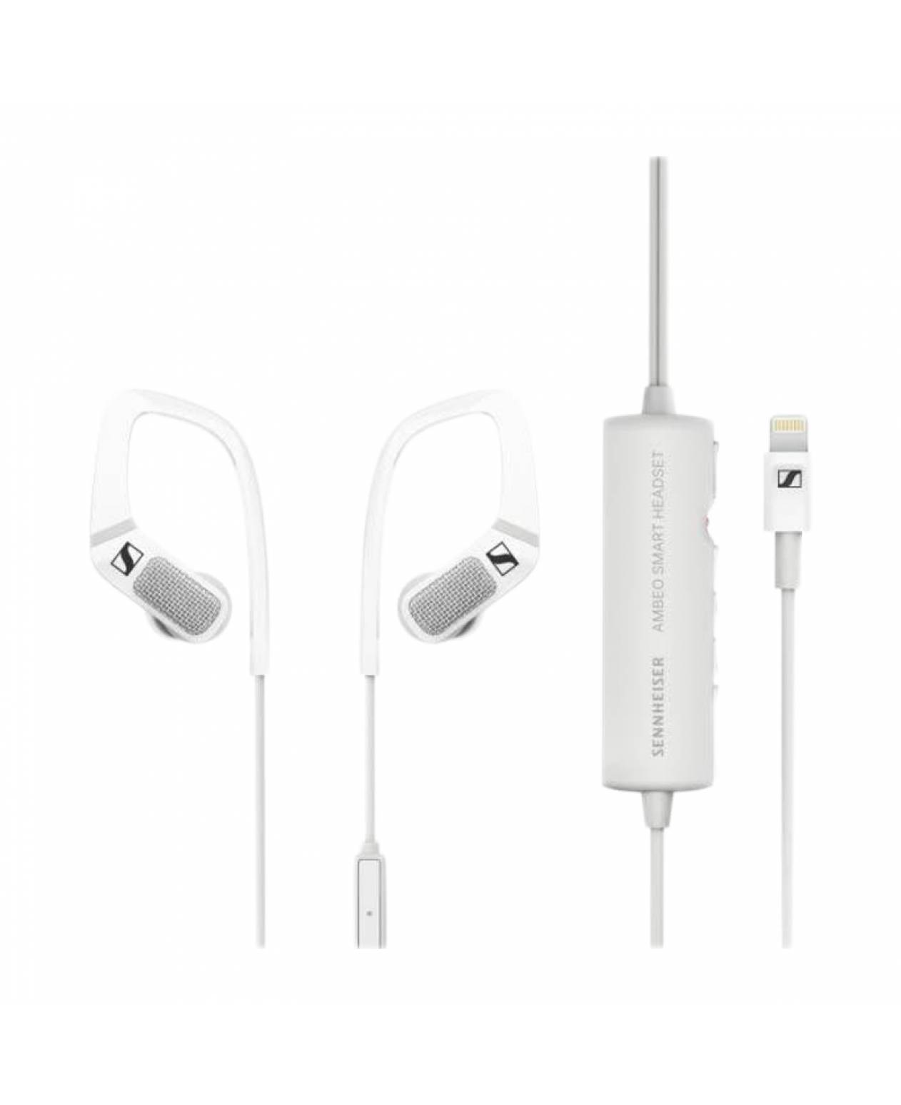 Sennheiser Ambeo Smart Headset for iOS, White - Wailian Electronics Pte Ltd