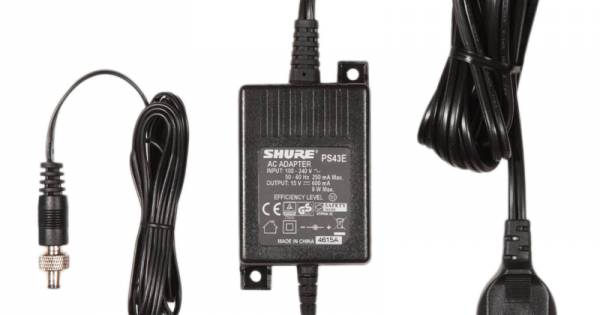 Shure PS43E Power Supply - Wailian Electronics Pte Ltd