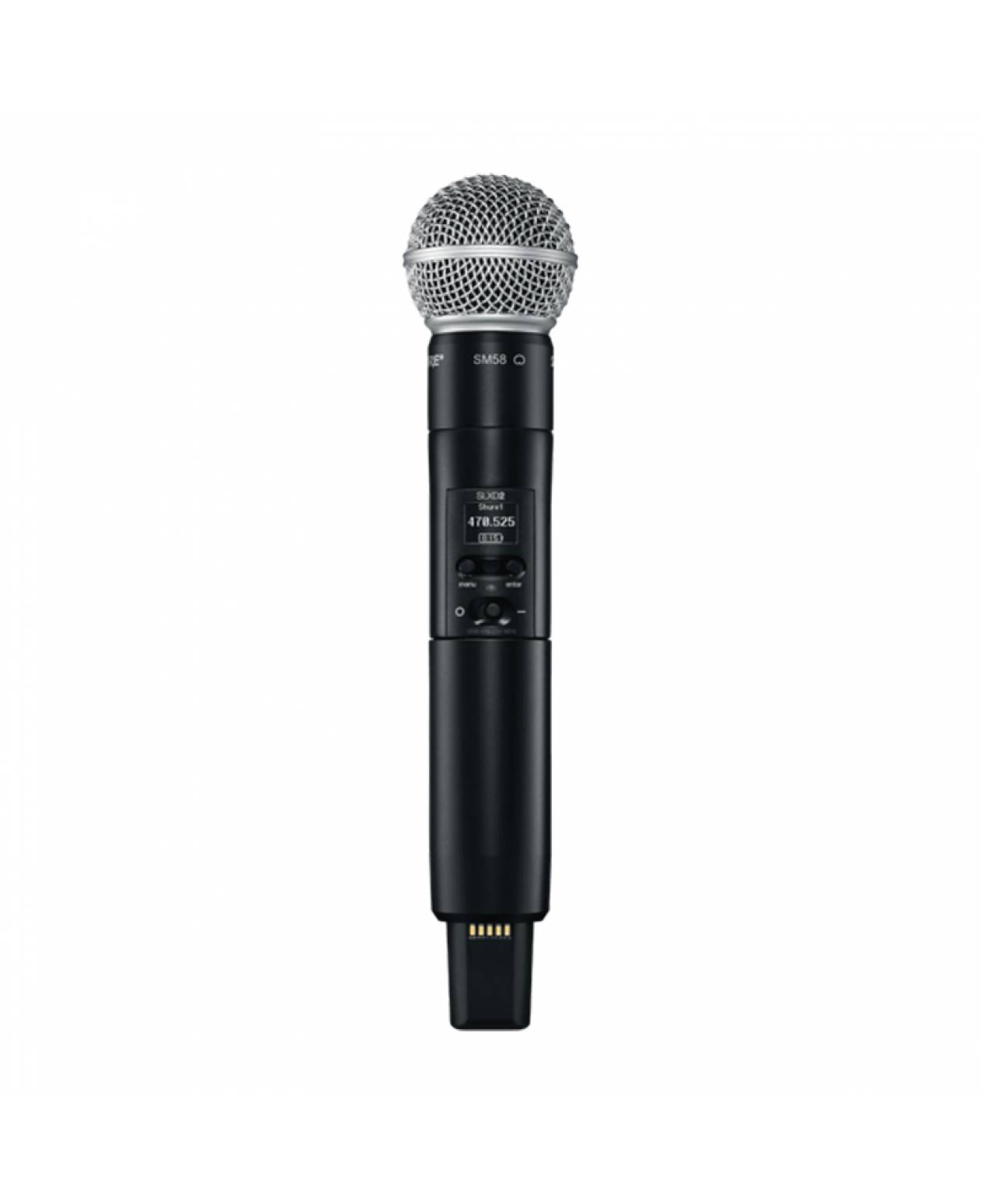 Shure SLXD2/SM58 Digital Wireless Handheld Transmitter with SM58 ...